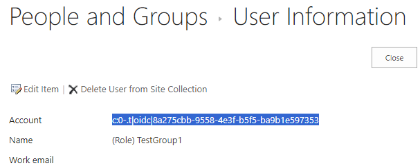 Sharepoint Server Oidc Authentication Using Groups For Permission Random Sharepoint
